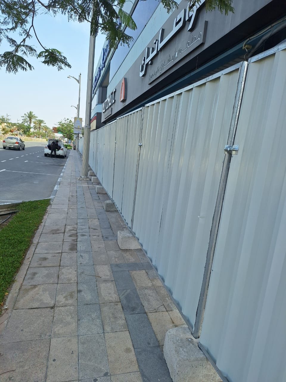 Durable GI Fence Wall UAE for Site Hoarding & Security in Dubai